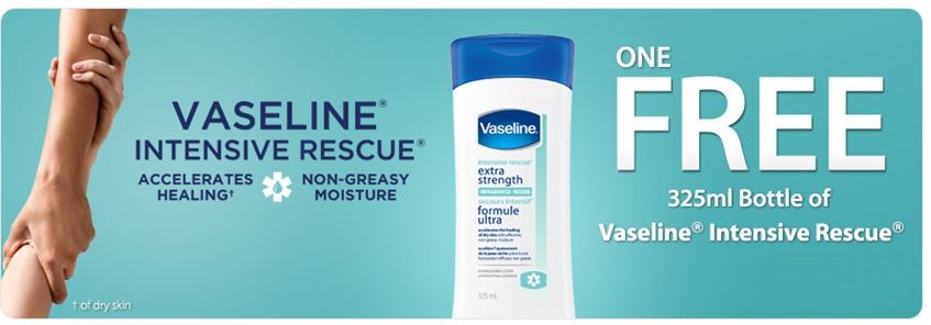 Canadian Freebies: Free Vaseline Lotion Coupon from Save.ca Facebook ...