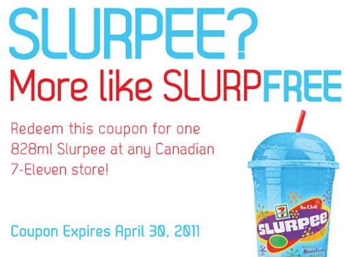 Canadian Freebie: FREE Slurpee at 7 Eleven! - Canadian Freebies ...