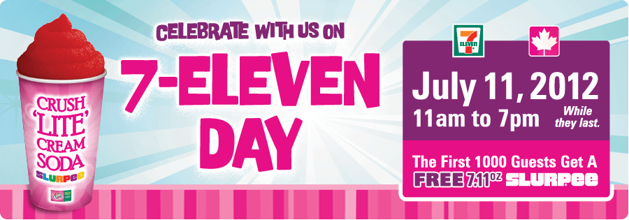 7-Eleven Canada: Don't forget - Free Slurpee Day on Wednesday ...