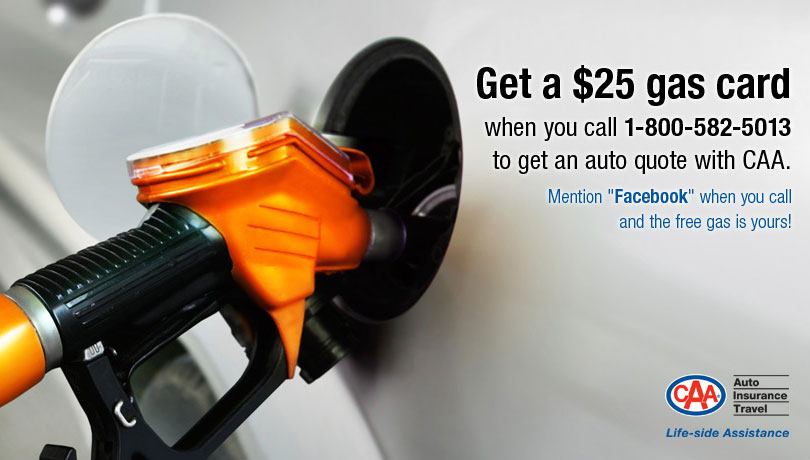 $25 Gas Card With No-Obligation Quote For CAA Auto Insurance - Canadian ...
