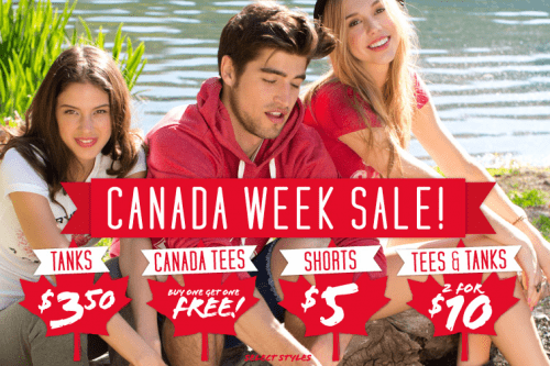 Bluenote Canada Week Sale: 100s of Styles for $10 or Less - Canadian ...