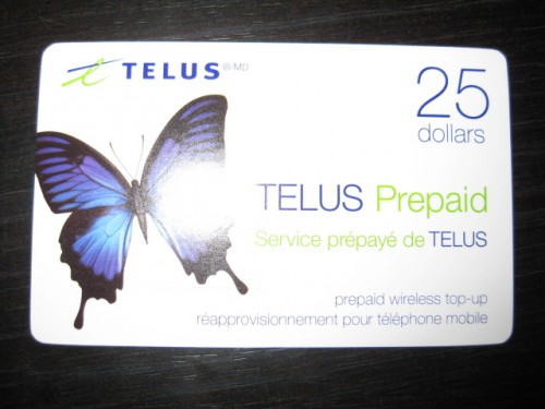 eBay: $25 Telus Mobility Prepaid Card for $20 - Canadian Freebies ...