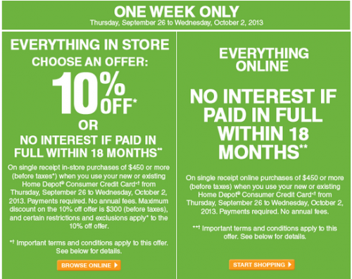 The Home Depot Canada One Week Offers - Canadian Freebies, Coupons ...