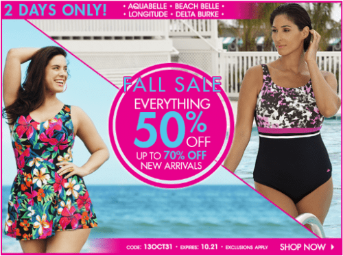 SwimSuitsForAll Fall Sale: Get 50% Off Everything + Up To 70% Off ...