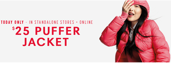 Joe Fresh Canada Offers: Get a Puffer Jackets For $25 (Reg. $59) Today ...
