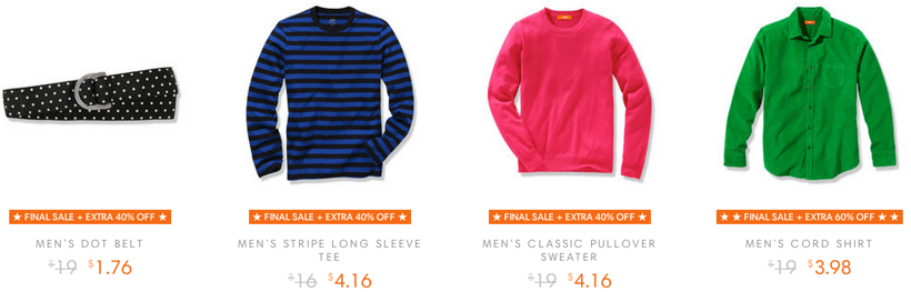 Joe Fresh Canada Offers: Additional 40% Off Final Sale Items ...