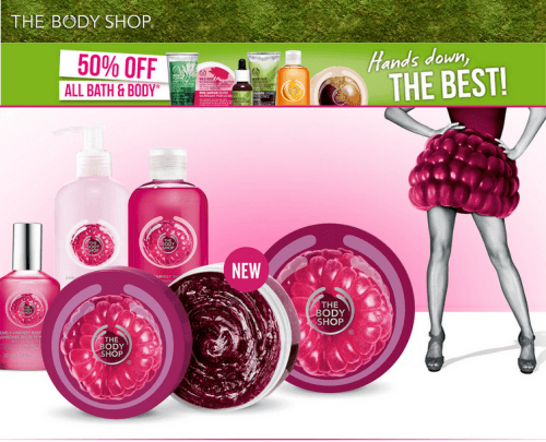 The Body Shop Canada Online Offers: Save 50% On All Bath & Body Care ...