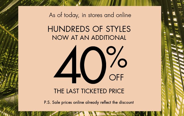 Jacob Canada is Closing Down: Save 40% Off The Last Ticketed Price ...