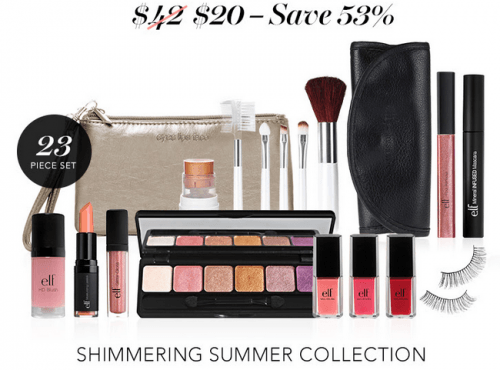 e.l.f. Cosmetics Offers: Get Shimmering Summer Collection for $20, Save ...