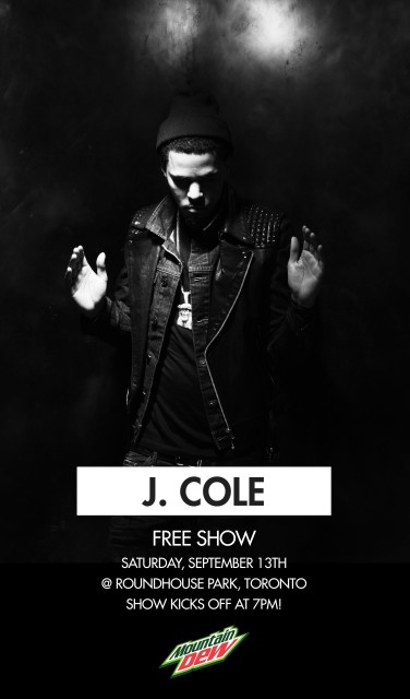 Mountain Dew Canada Presents: FREE J. Cole and Raz Fresco Concert on ...
