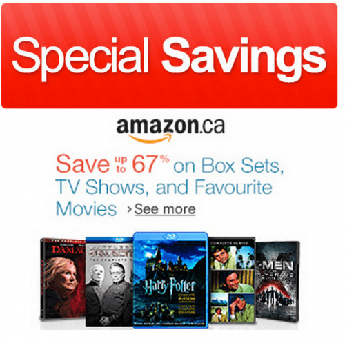 Amazon Canada Special Savings: Save Up To 67% On Box Sets, TV Shows ...