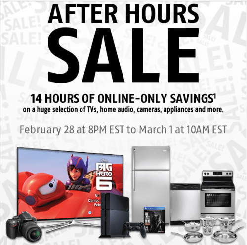 Future Shop Canada After Hours Online Only Sale On TV's, Home Audio ...