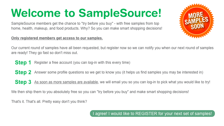 Sample Source Canada Freebies Sneak Peek: Sign-Up for Spring FREE ...