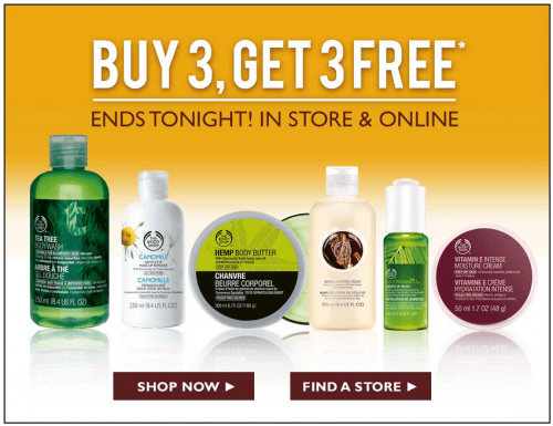 The Body Shop Canada Exclusive Coupon Code: Save $10 Off Your $40 ...