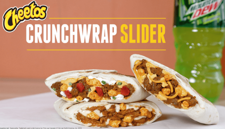 Taco Bell Canada Coupon: Get a Free Cheetos CrunchWrap Slider with ...