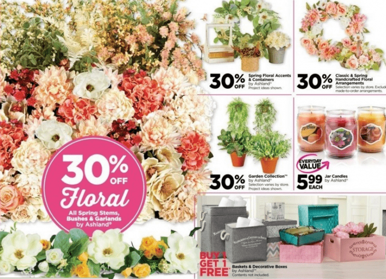 Michaels Canada New Weekly Coupons: Save 30% off Regular Price ...