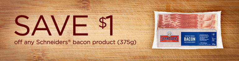 Canadian Coupons: Save $1 On Schneiders Bacon Through WebSaver.ca ...
