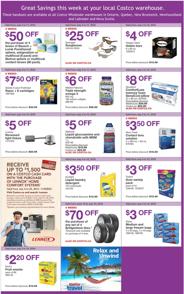 Costco Canada Weekly Instant Handouts Coupons/Flyers For: Ontario ...
