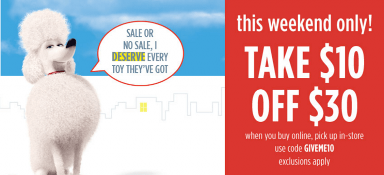 PetSmart Canada Promo Code Offer: Save $10 Off $30, Online - Canadian ...