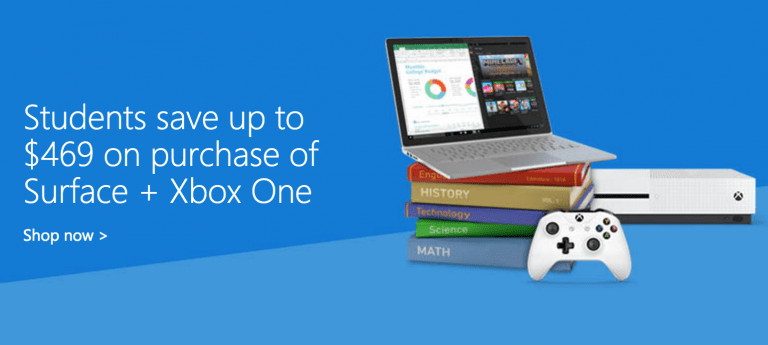 Microsoft Store Canada Back to School Deals: Save up to $469.99 with ...