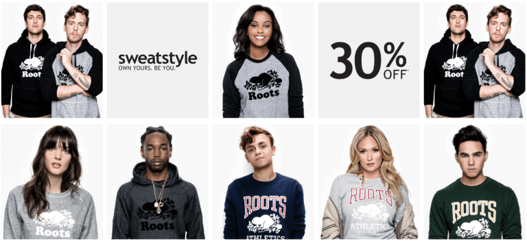 Roots Canada Sale: Save 30% off Sweats for Women, Men and Kids ...