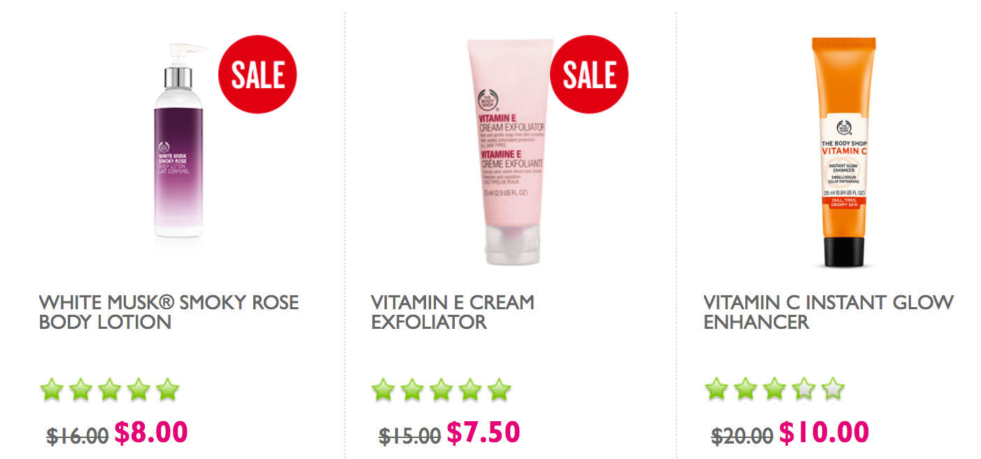 The Body Shop Canada Sale: Save Up to 50% Off - Canadian Freebies ...