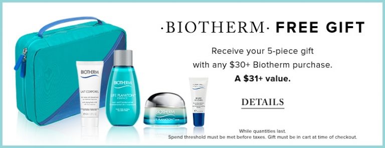 Hudson's Bay Canada Deal: FREE 5-Piece Gift ($31 Value) With Any $30 ...