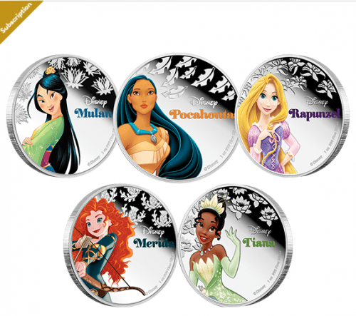 Royal Canadian Mint Disney Coins: Pure Silver 4-Coin Set Mickey Through ...