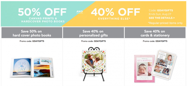 Shutterfly Canada Deals: Save 50% off Canvas Prints & Hardcover Photo ...