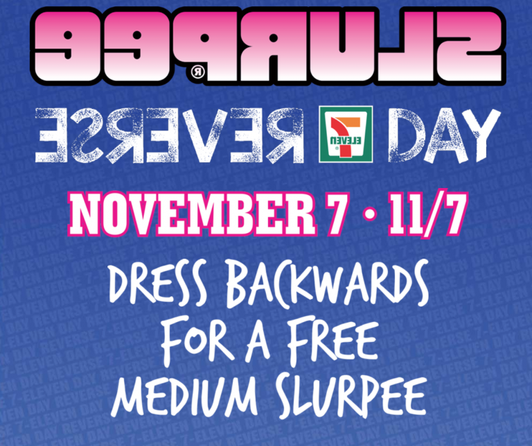7-Eleven Canada Reverse Day Freebie: FREE Slurpee Today! - Canadian ...