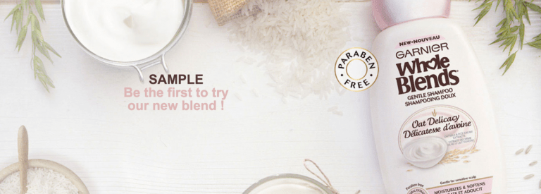 Canadian Freebies: FREE Garnier Whole Blends Gentle Shampoo Sample ...