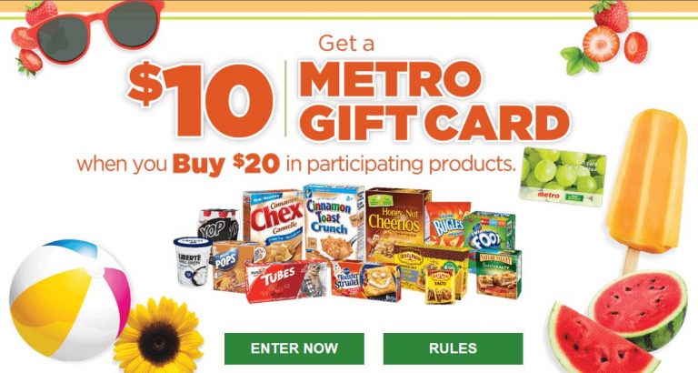 Metro Ontario: Get a $10 Gift Card When You Spend $20 On General Mills ...