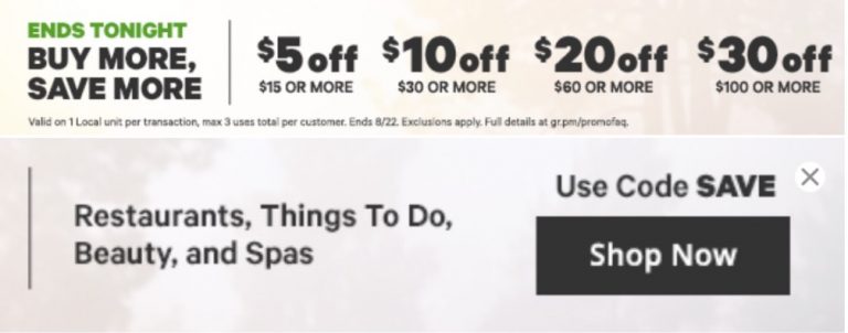 Groupon Canada Offer: Save an Extra $5 to $30 Off Local Deals with ...