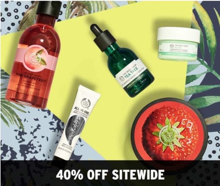 The Body Shop Canada Sale: Save 40% off Everything Sitewide + FREE ...
