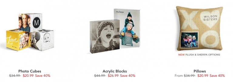Shutterfly Canada Deals: Save 40% to 50% Off Everything Including ...