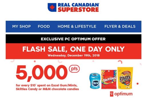 Real Canadian Superstore PC Optimum Flash Offer: Get 5,000 PC Optimum ...