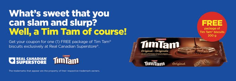 Real Canadian Superstore: Get A Coupon For A Free Package of Tim Tams ...