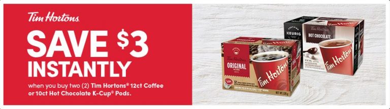 Walmart Canada Coupons: Save $3 On Tim Hortons Coffee or Hot Chocolate ...