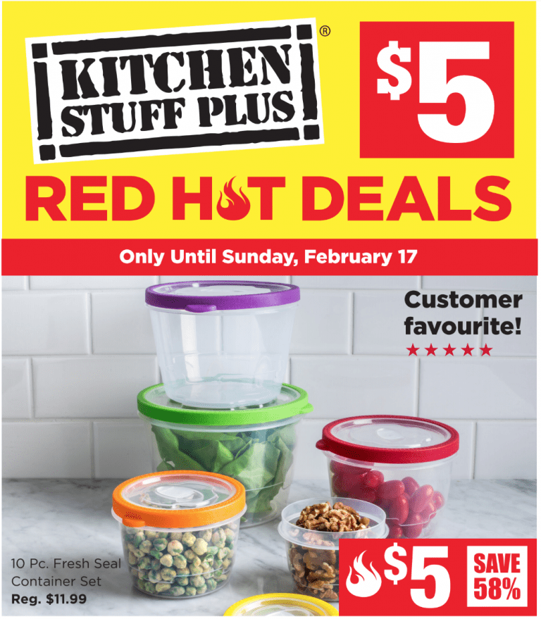 Kitchen Stuff Plus Canada Red Hot Sale: $5 Deals, Save 83% on Babycakes ...