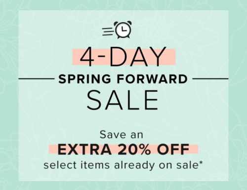 Linen Chest Canada Spring Forward Sale: Save an Extra 20% Off Sale ...
