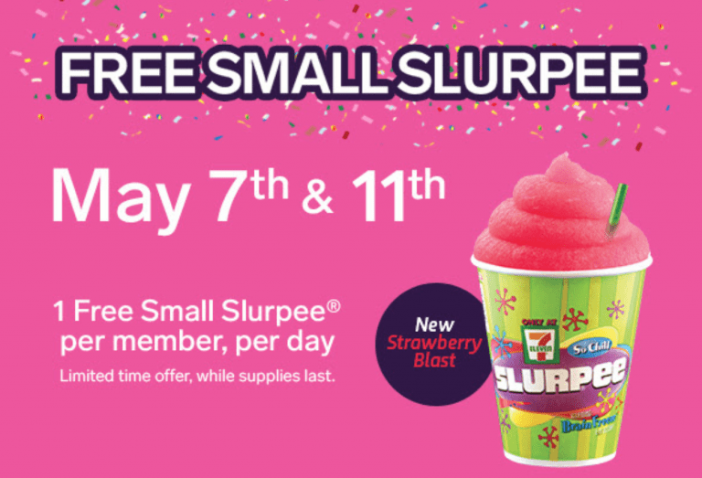 7-Eleven Canada FREE Slurpee on May 7 and 11 - Canadian Freebies ...