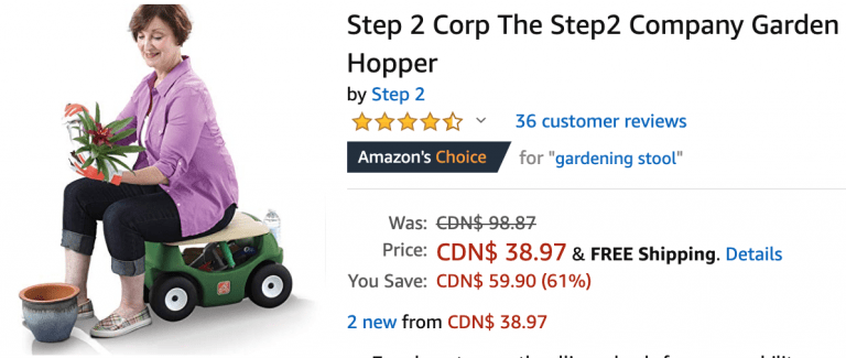 Amazon Canada Deals: Save 61% on Step 2 Corp The Step2 Company Garden ...