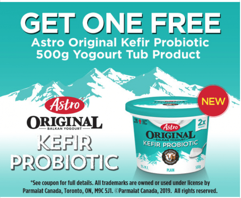 Canadian Freebies: Get One FREE Astro Original Kefir Probiotic 500g ...