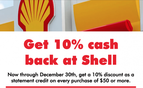 Shell Canada Fuel Deals: Get 10% Cash Back on Every Purchase of $50 or ...