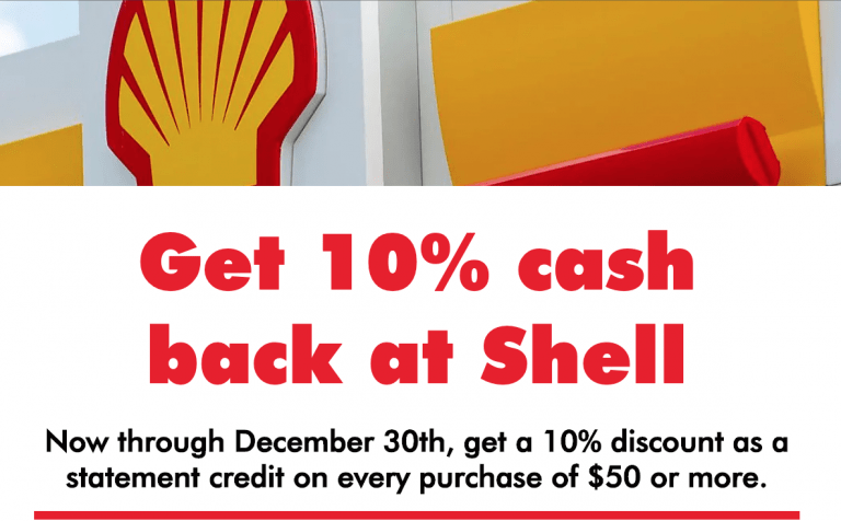 Shell Canada Fuel Deals: Get 10% Cash Back on Every Purchase of $50 or ...