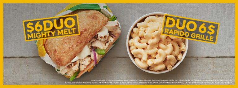 Subway Canada NEW Mac & Cheese - Canadian Freebies, Coupons, Deals ...