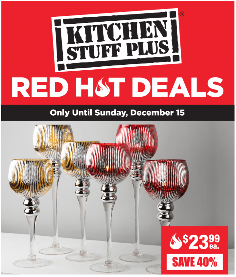 Kitchen Stuff Plus Canada Red Hot Sale: Save 60% on 12 Pc. Lagostina ...