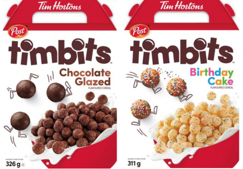 Walmart Canada Tim Hortons Timbits Chocolate Glazed & Birthday Cake ...