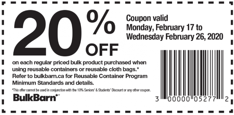 Bulk Barn Canada Coupons: Save 20% off Regular Priced Bulk Product ...