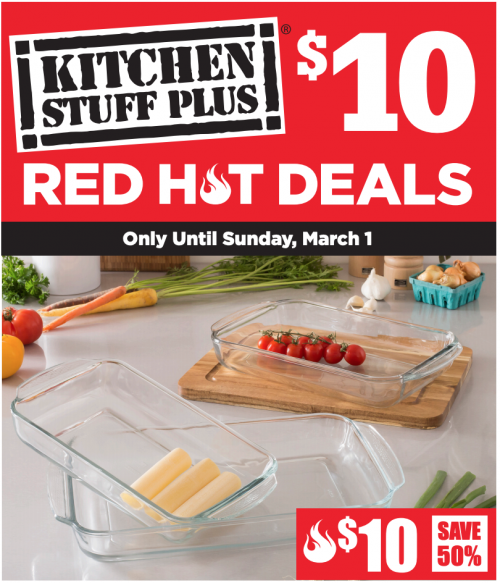 Kitchen Stuff Plus Canada Red Hot Sale: $10 Deals, Save 67% on The Rock ...